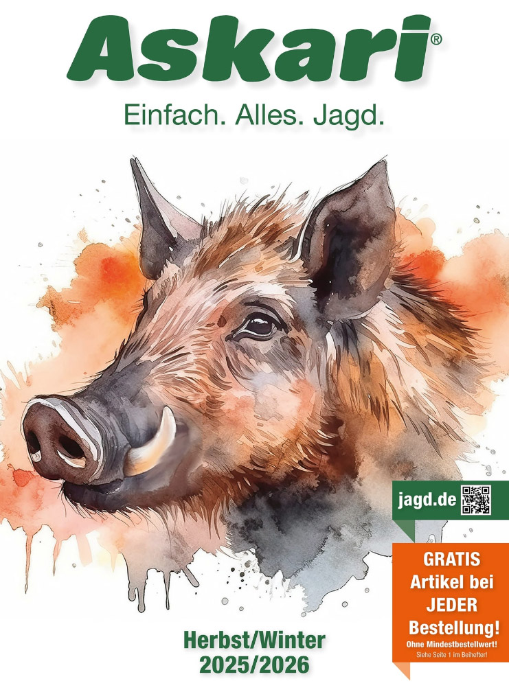 Gratis Angelkatalog / Jagdkatalog - Askari Jagdsport